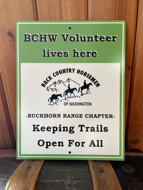 Show your BCHW Pride with an outdoor sign! – Buckhorn Range Chapter ...
